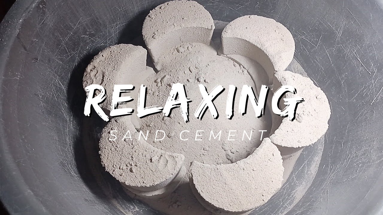 Experience the Soothing Sounds of Dry, Crumbling Sand and Cement for ...