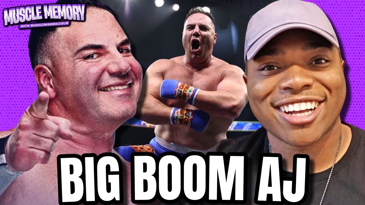 BIG BOOM AJ Wants To Wrestle MJF, AEW All In, Costco Guys, BOOM! | Muscle Memory - YouTube