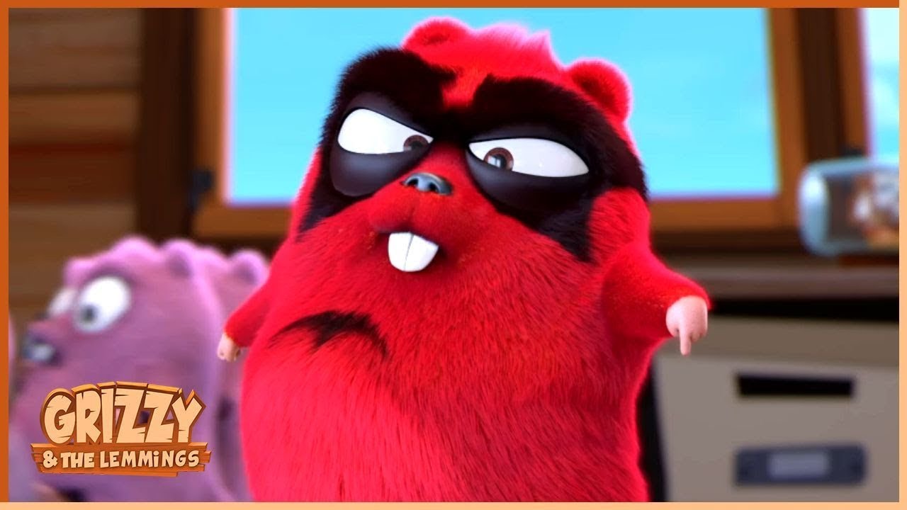 Grizzy and the Lemmings: Curse of the Evil Spirit 🐭🦝🦝🐭 cartoon ...