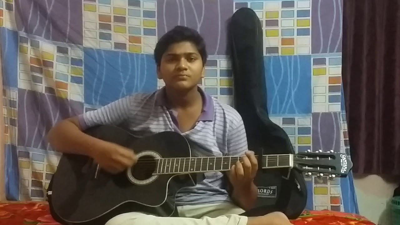 Adiga adiga song with guitar - YouTube