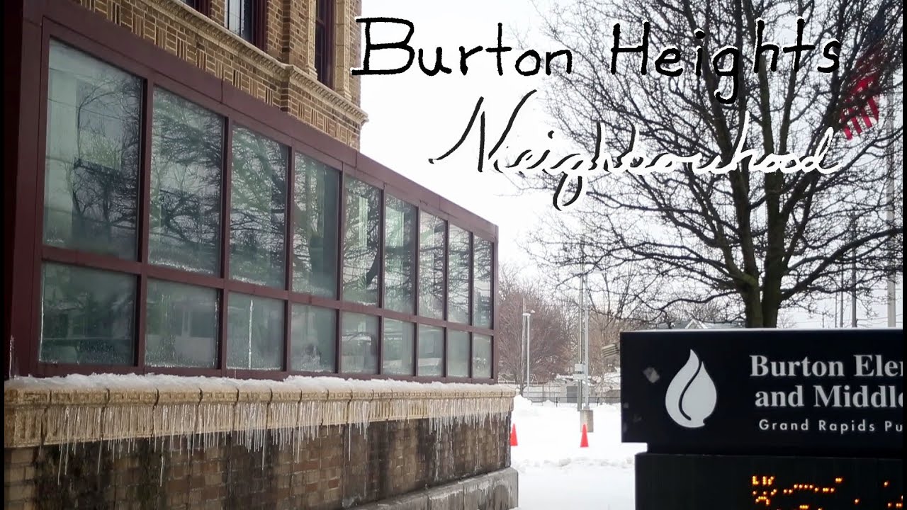 Walking from Division Ave to Burton Heights Middle School (2/23/2023 ...