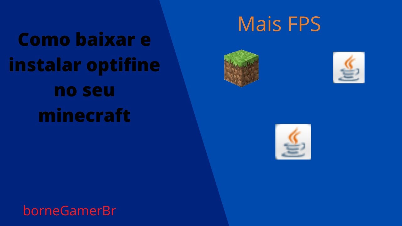 Tutorial: COMO BAIXAR E INSTALAR OPTIFINE NO SEU MINECRAFT -Minecraft ...