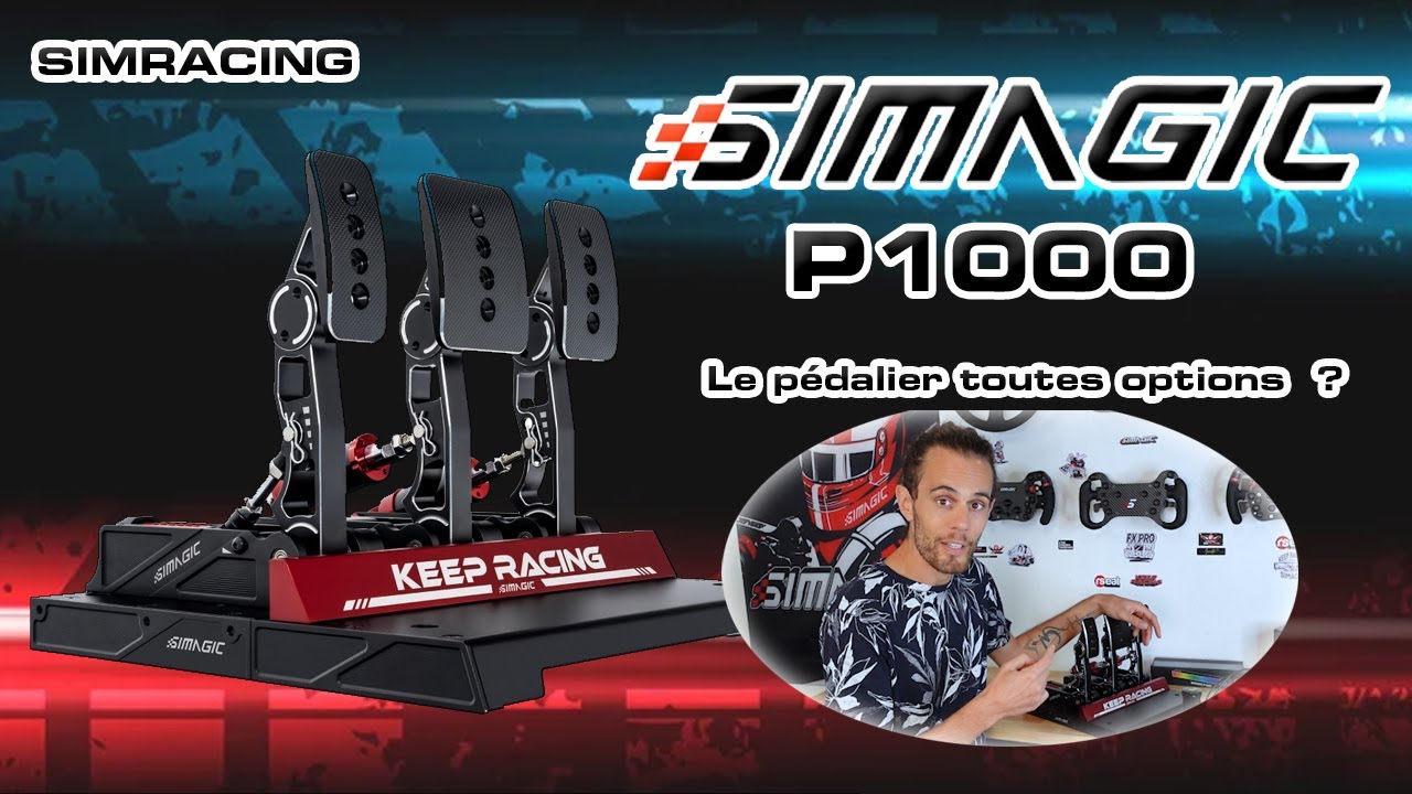 Simagic P1000 - Haptic motor - Kit hydraulique - Test complet - YouTube