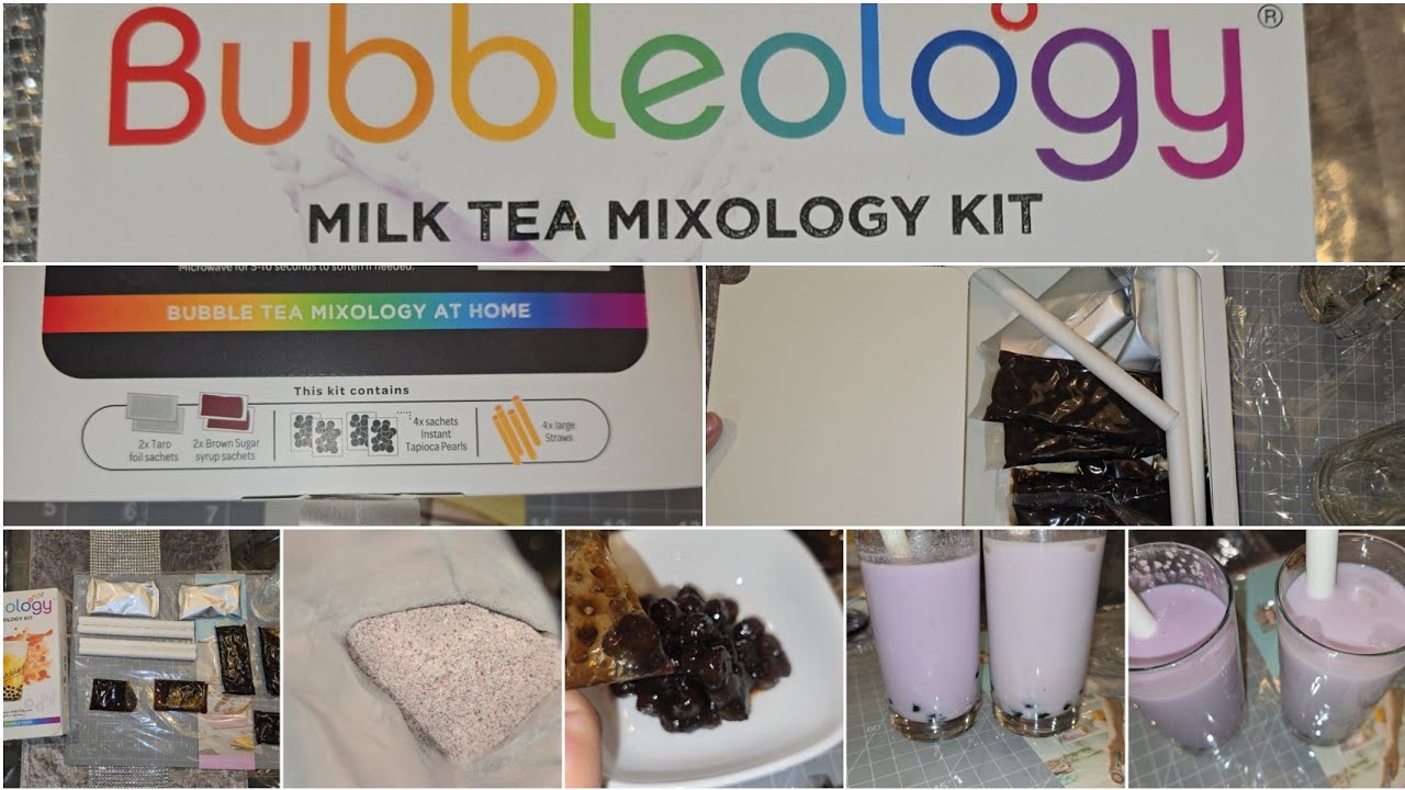 Is This The Best Bubble Tea Kit? 🧋🤔 | Bubbleology Taro Milk & Brown ...