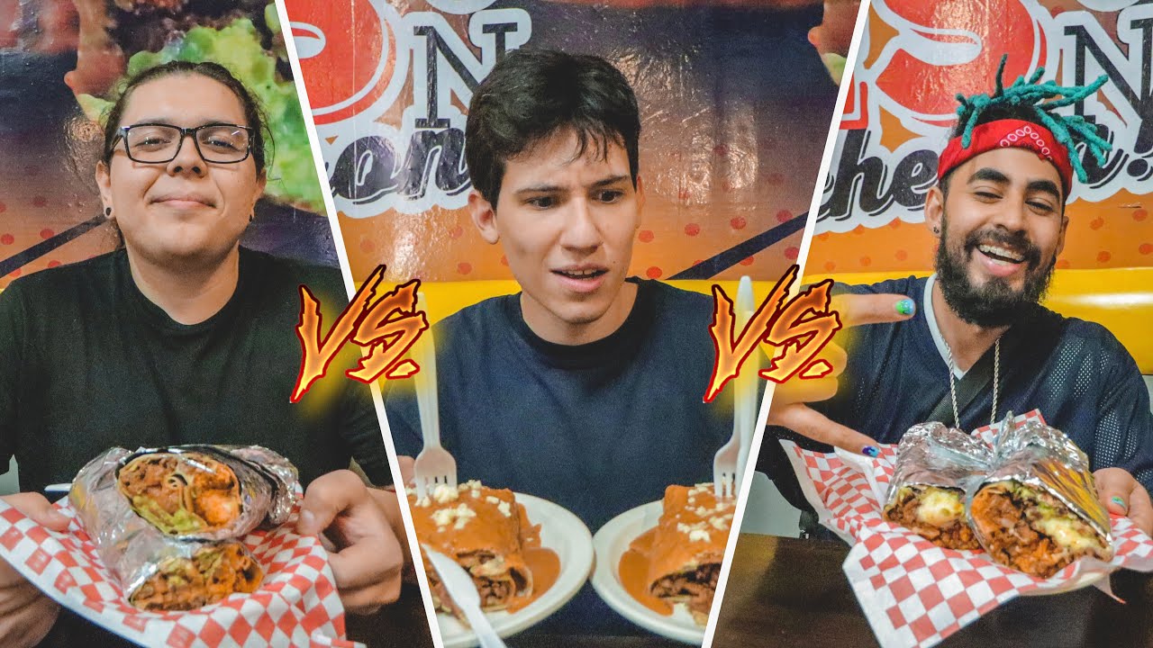 🌯¿Quién prepara el mejor BURRO PERCHERON? Competencia 🔥 - YouTube