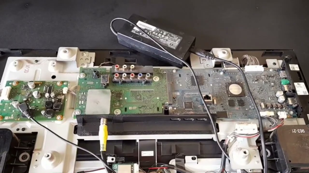 cara memperbaiki tv led sony KDL40W600B mati total | tv led sony ...