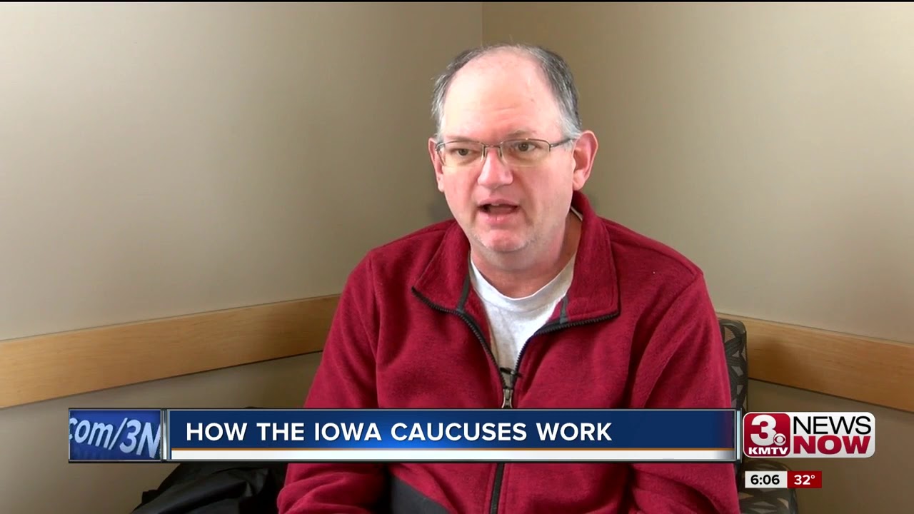How the Iowa caucuses work - YouTube