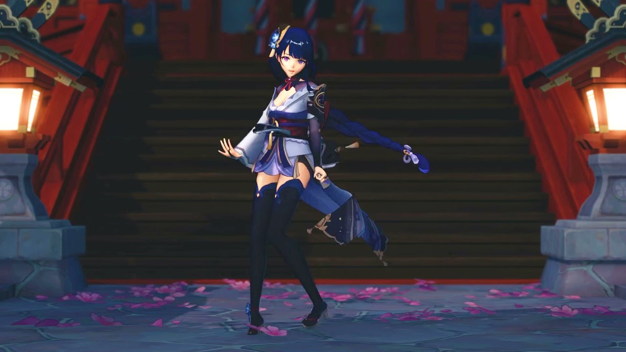 【Genshin Impact MMD】Raiden Shogun - Make you happy - YouTube