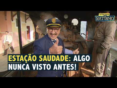 ESTAÇÃO SAUDADE! Se você é fã, você vai lembrar desses momentos! | Programa do Ratinho (21/08/26)