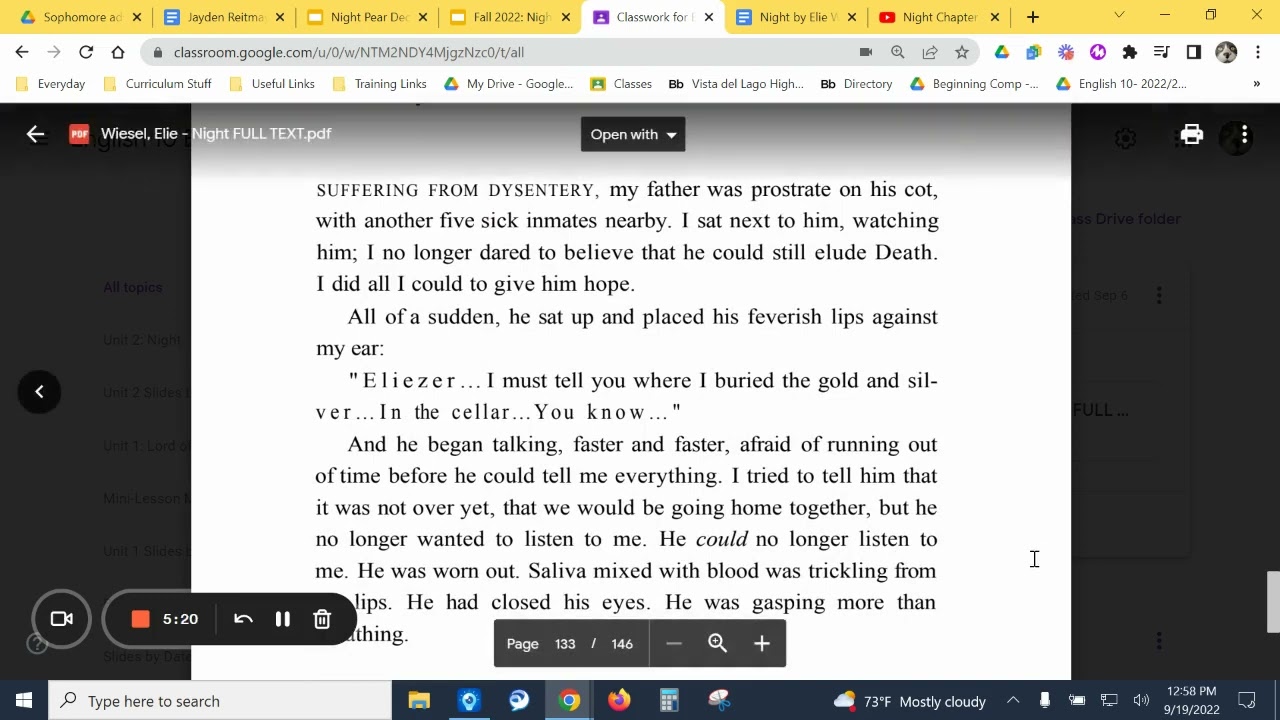 Night Chapter 8 - YouTube