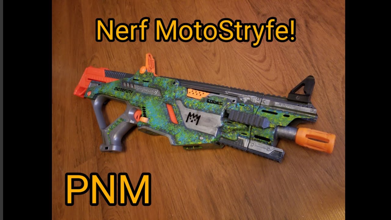 Nerf Mod Overview- Motofury Stryfe Integration - YouTube