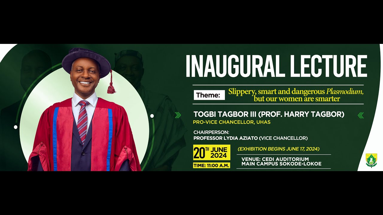 Professor Tagbor's Inaugural Lecture - YouTube