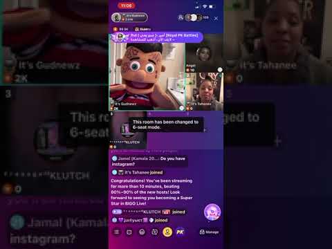 Freestyle Puppet Battle On Bigo Live !!!