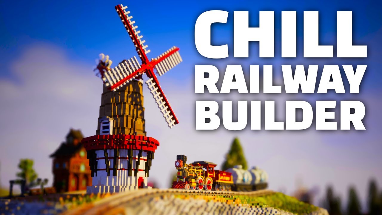 Build A Voxel-Art World with TRAINS! | Station To Station - Demo ...