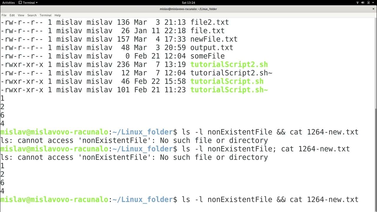 Linux Tutorial Series - 188 - Logical operators - YouTube