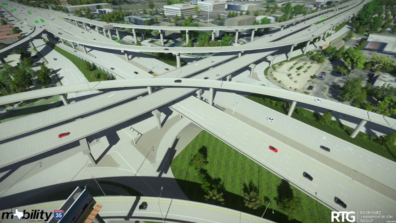 I-35 from Rundberg to US 290 East Project 3D Video - YouTube