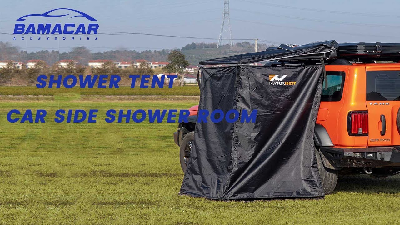 BAMACAR Shower Tent: Portable Shower Tent Bathroom Toilet Camping ...