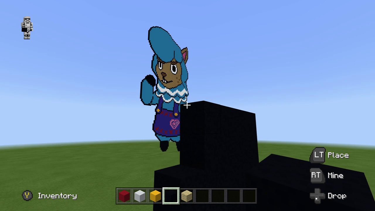 Minecraft - Shadow The Hedgehog (Statue) 1/3 - YouTube