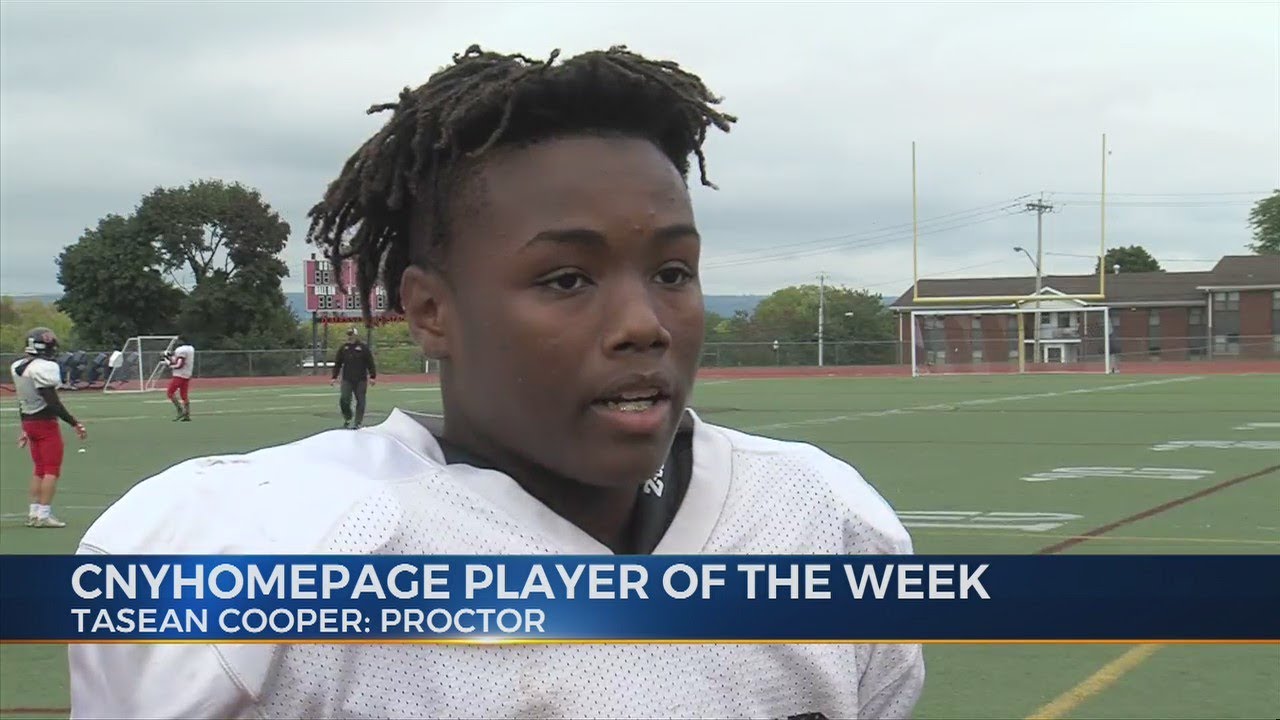 CNYHomepage Player of the Week: Tasean Cooper - YouTube