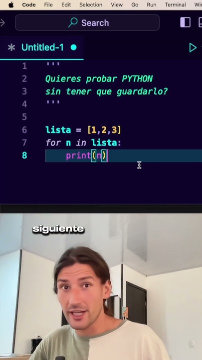 Prueba tus códigos de Python sin necesidad de guardarlos en VSCode ...
