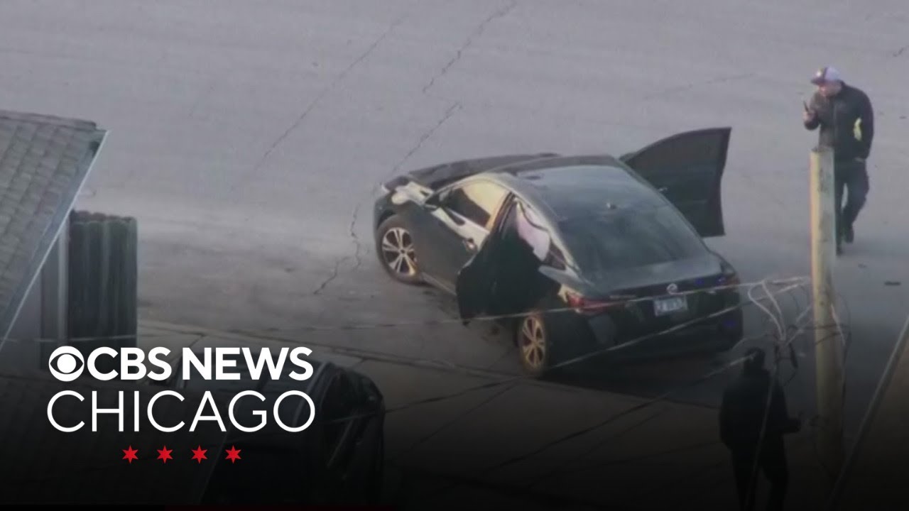 Police chase suspected car thieves in Chicago's McKinley Park ...