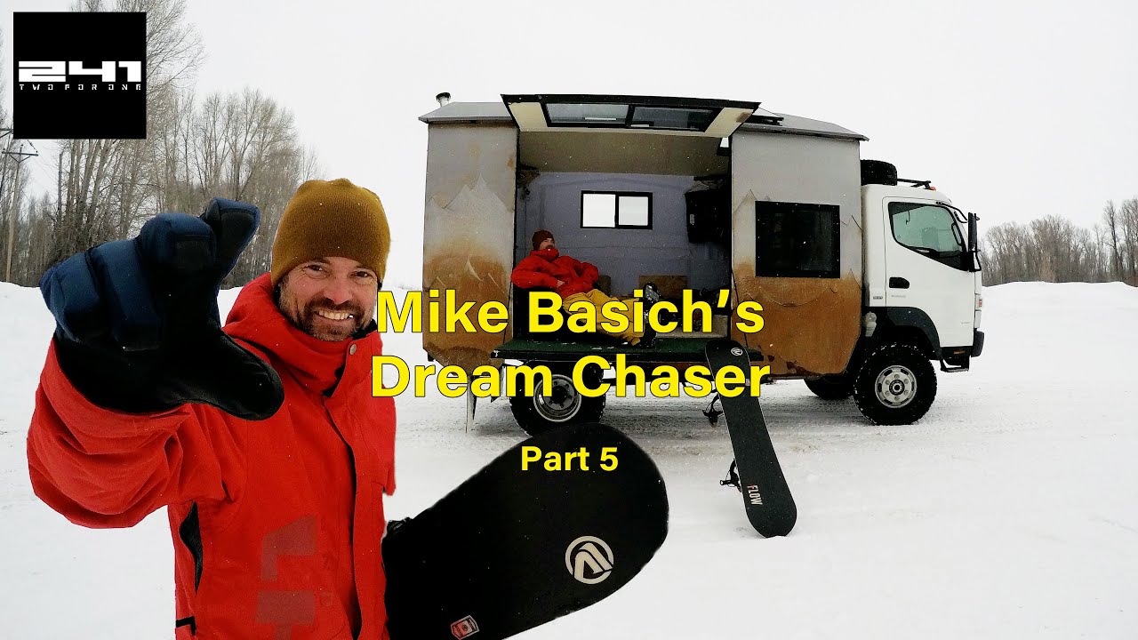 【1ヶ月でDIYトレーラーハウスをつくる⑤】Mike Basich’s tiny house "Dream Chaser" built in ...