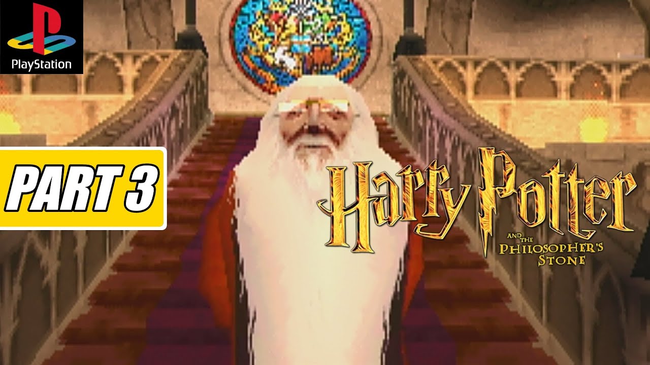 Harry Potter and the Philosopher's Stone Gameplay PS1 Walkthrough Part ...