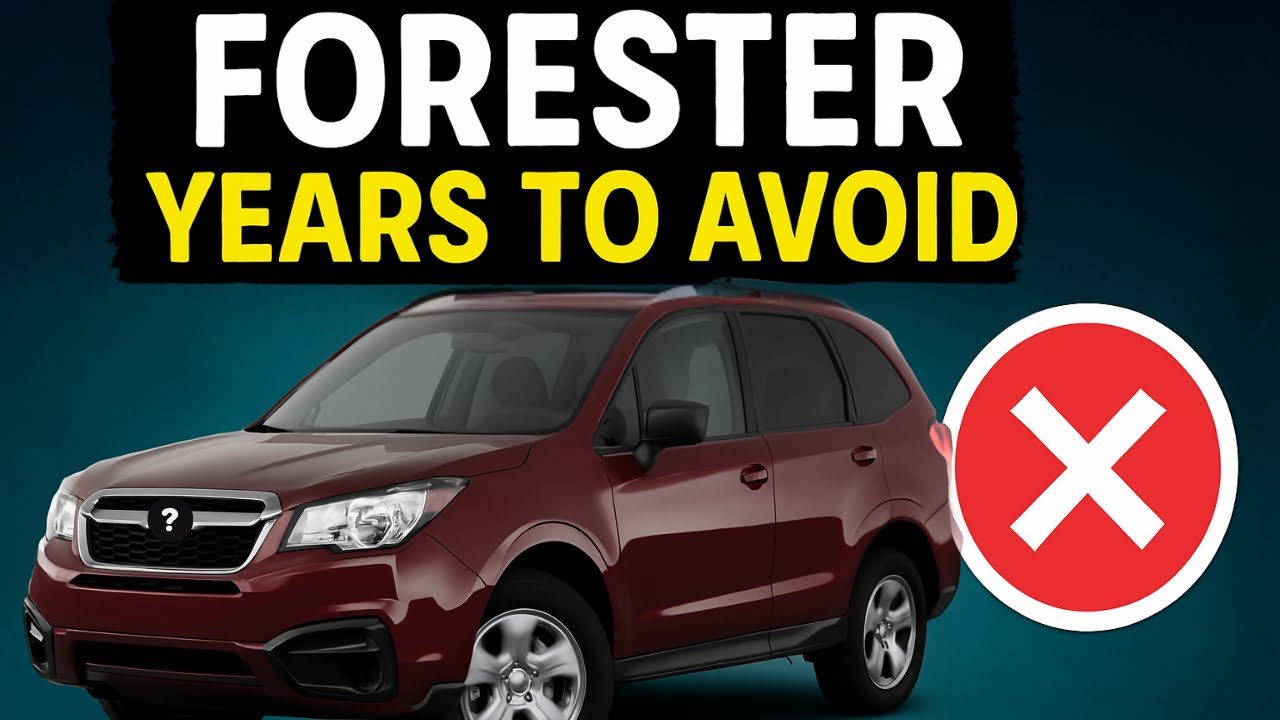Bad Years For Subaru Forester