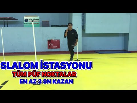 SLALOM ÇUBUKLARI İSTASYONU NASIL YAPILIR ? ⛹🏻‍♂️