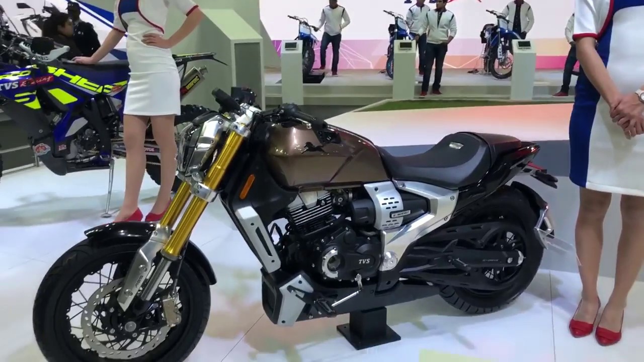 TVS Zeppelin 220cc Cruiser Live MotorBeam - YouTube