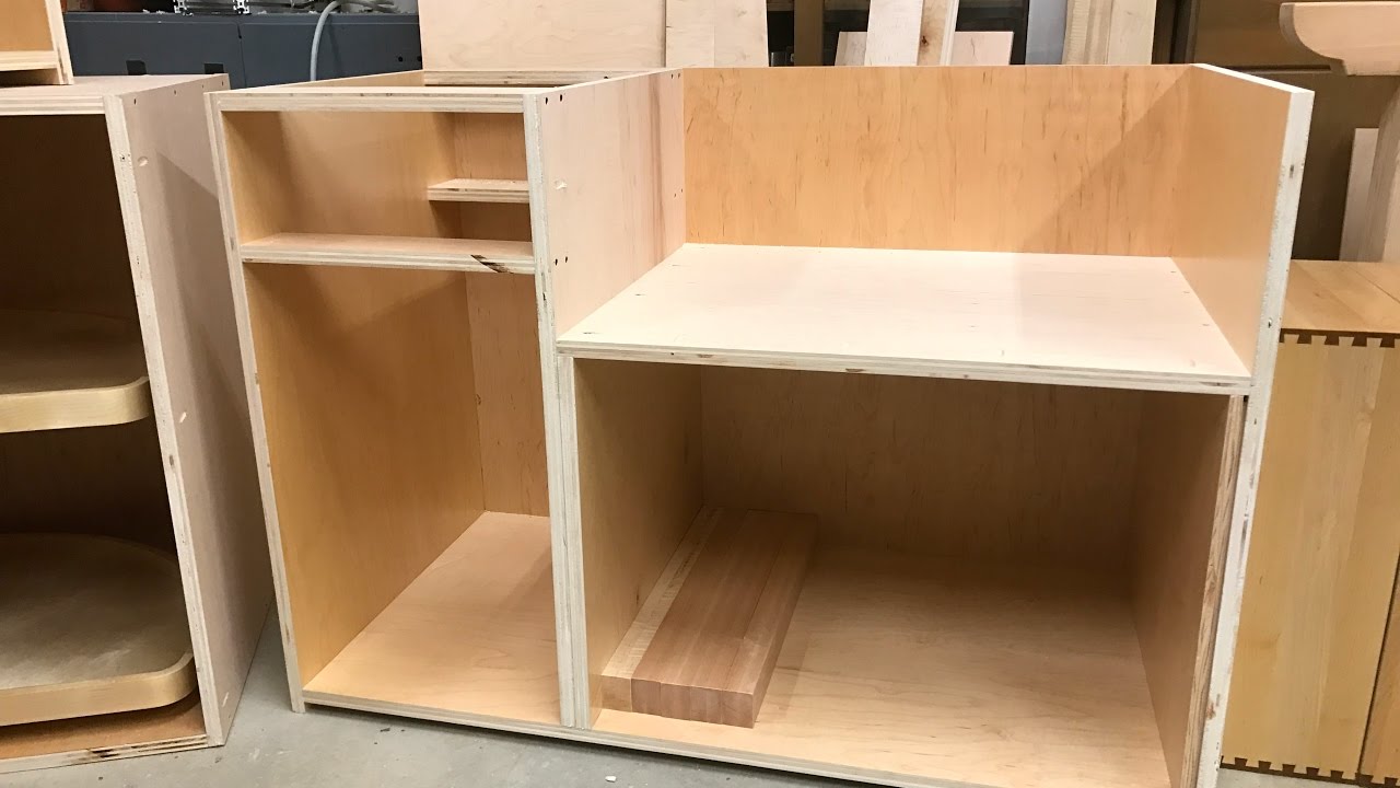 wood working Kitchen cabinets part 3 - YouTube