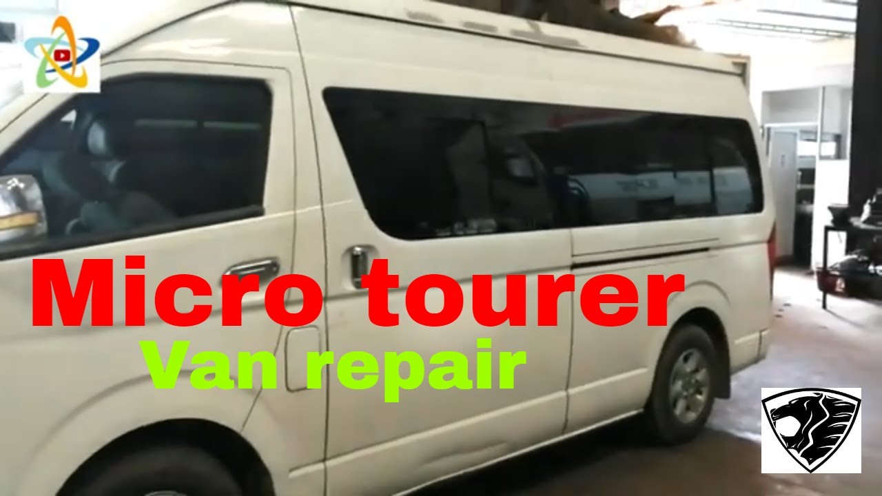 Micro Tourer van repair / Joylong van repair - YouTube
