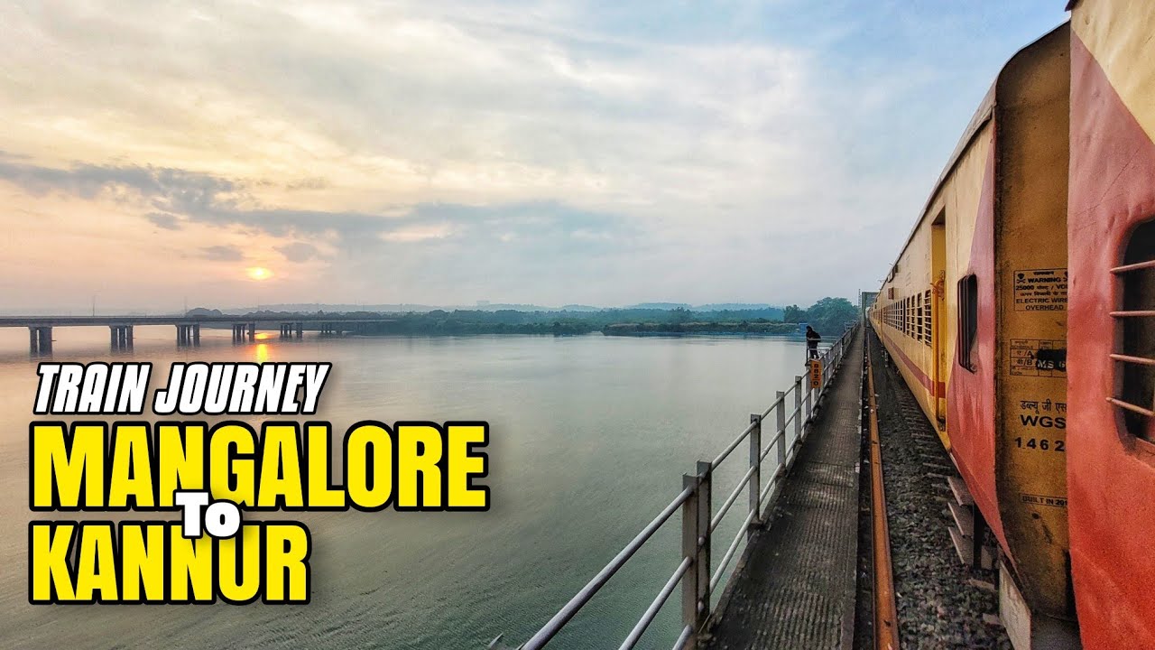 Train Journey from Mangalore to Kannur in Chennai Egmore Express - YouTube