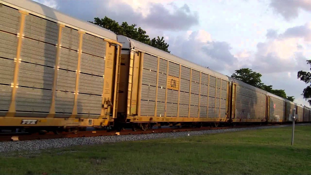FEC Freight Train 842 - YouTube