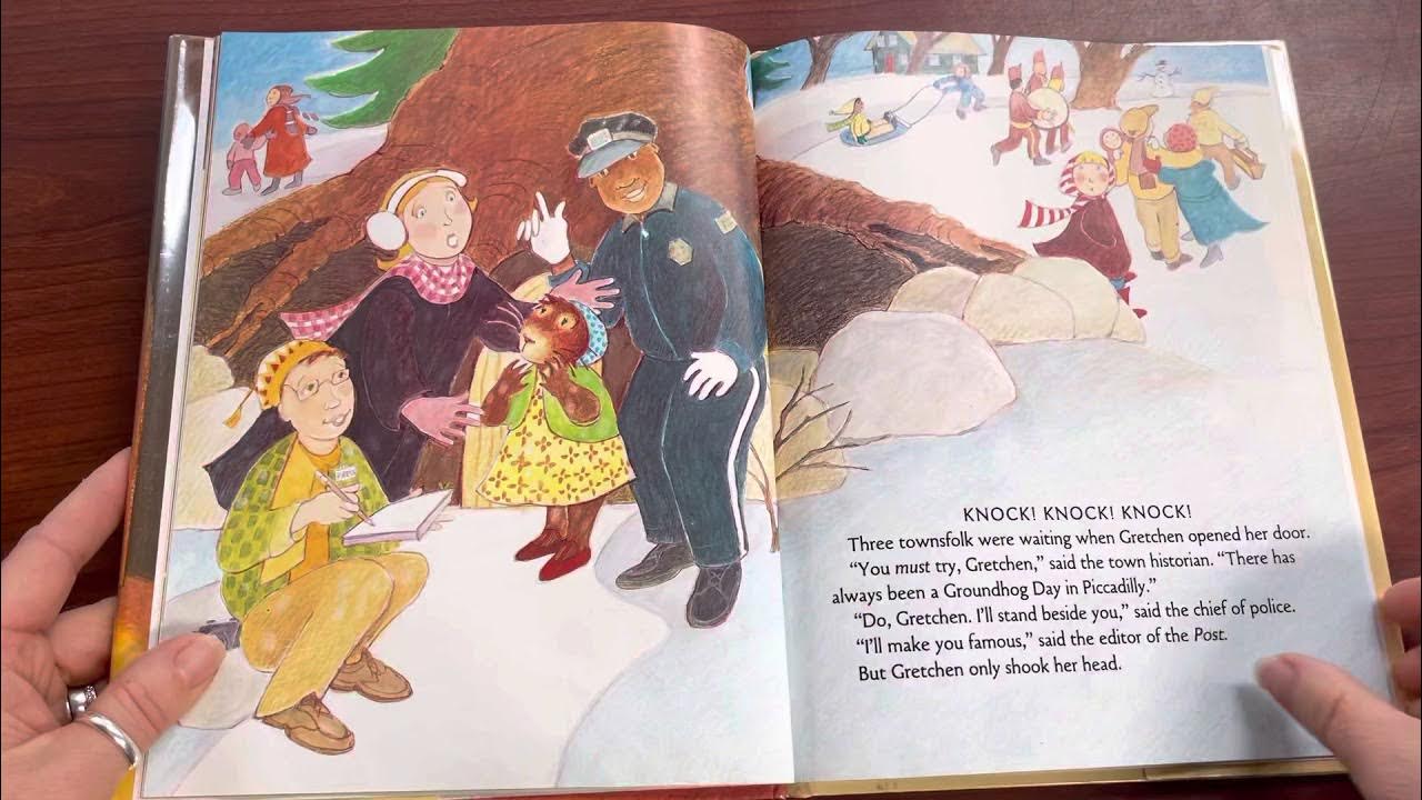 Mrs. Z Reads Aloud “Gretchen Groundhog It’s Your Day!” - YouTube