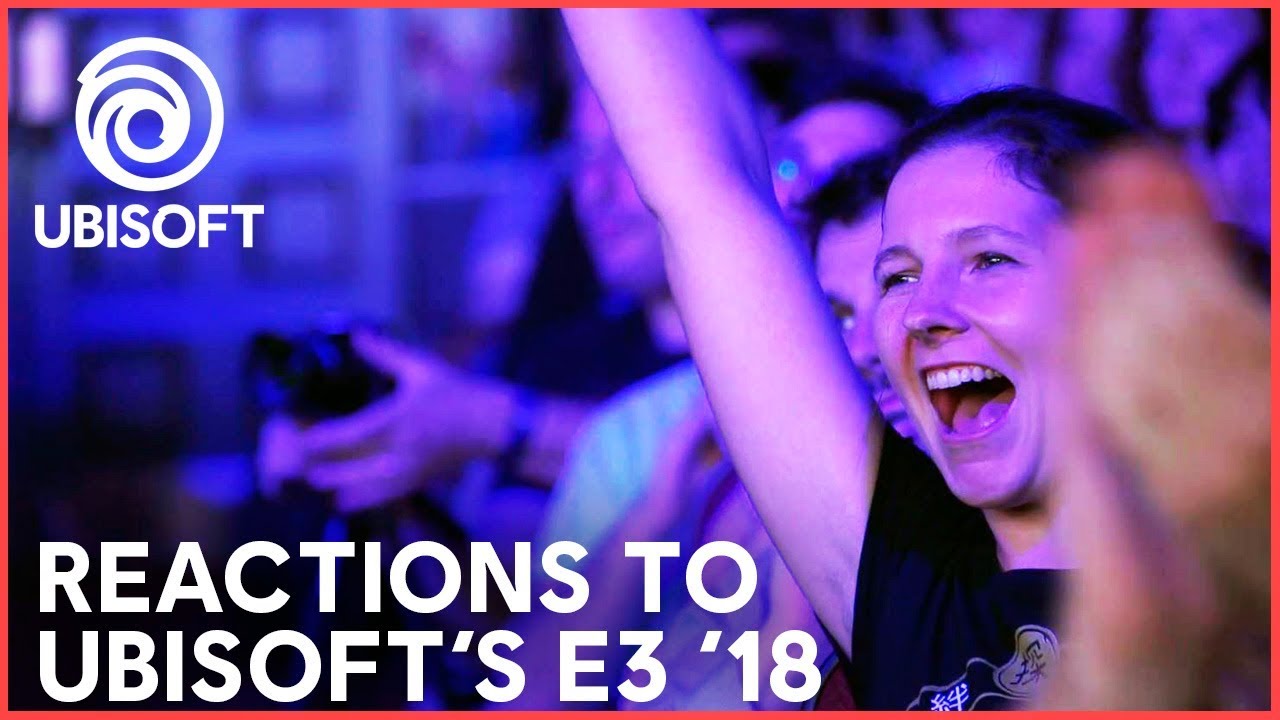 E3 2018: Reactions to Ubisoft's E3 | Behind the Scenes | Ubisoft [NA] - YouTube
