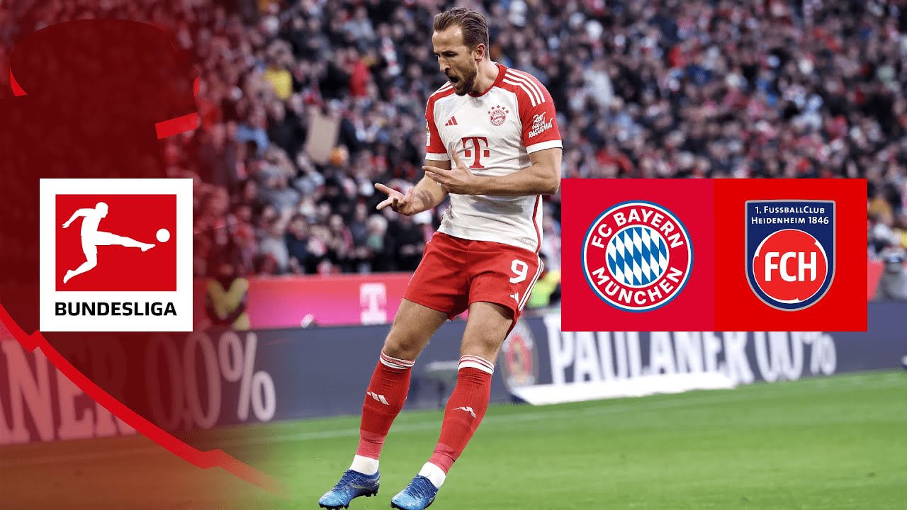 HIGHLIGHTS | Bayern Munich vs. FC Heidenheim (Bundesliga 2023-24)