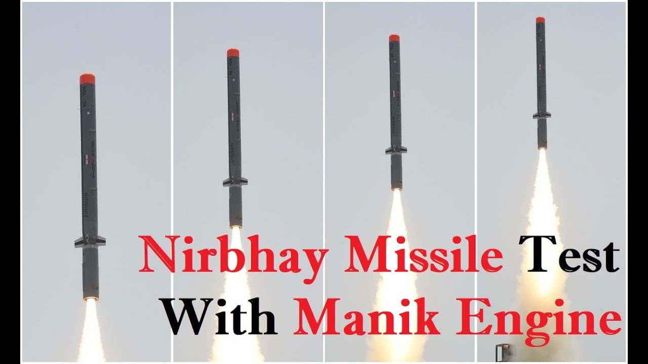 India To Test Nirbhay Missile Today With Indigenous Manik Engine | DRDO ...