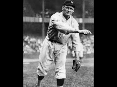 Walter Johnson, The Man, The Myth, The Mechanics from 1920 Baseballs ...