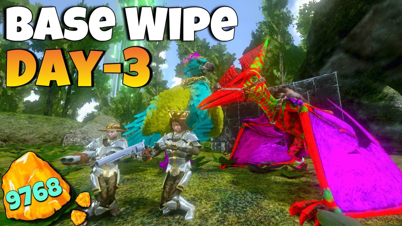 Wipe Enemy Base & PvP - ARK MOBILE - YouTube