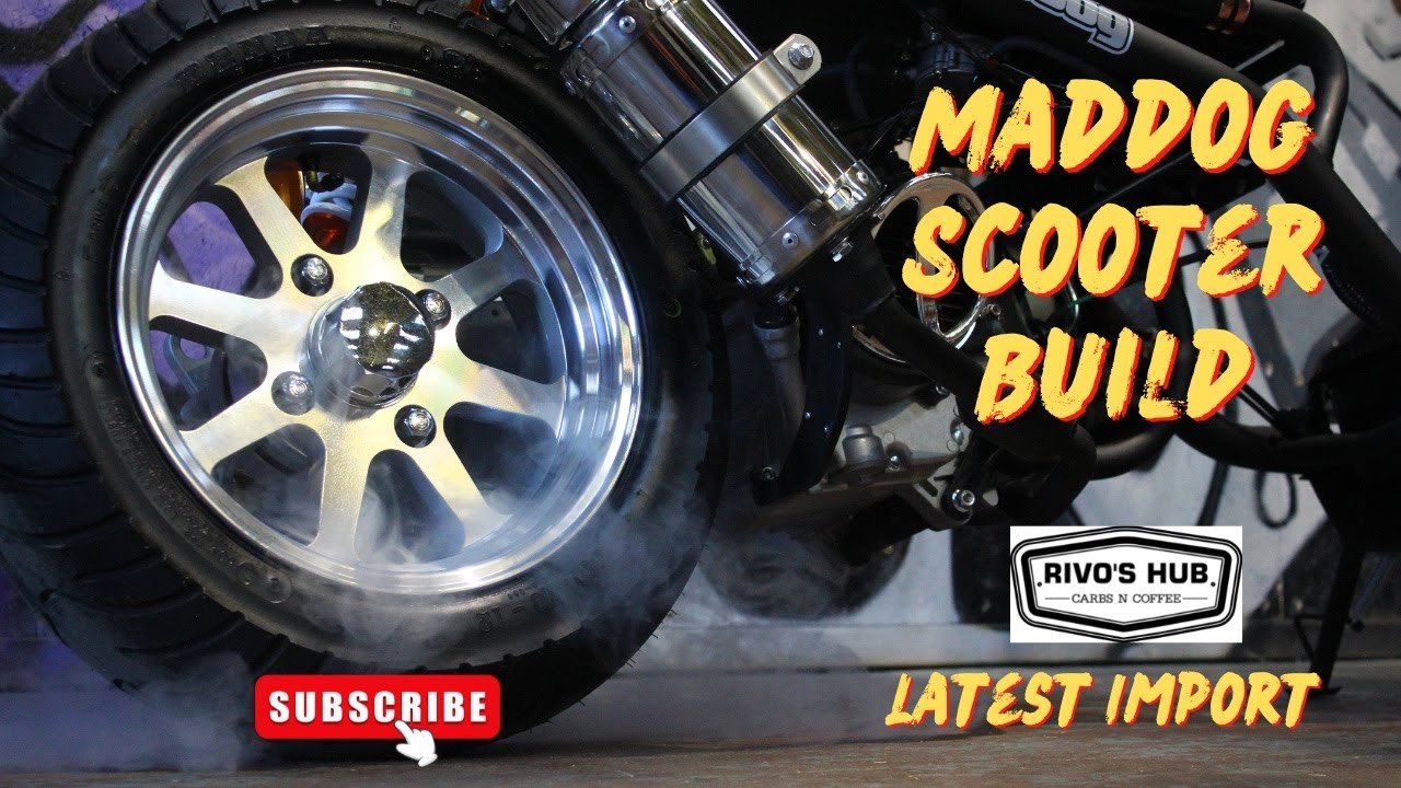 Icebear Maddog 2022 Gen 4 50cc scooter Full Assembly - YouTube