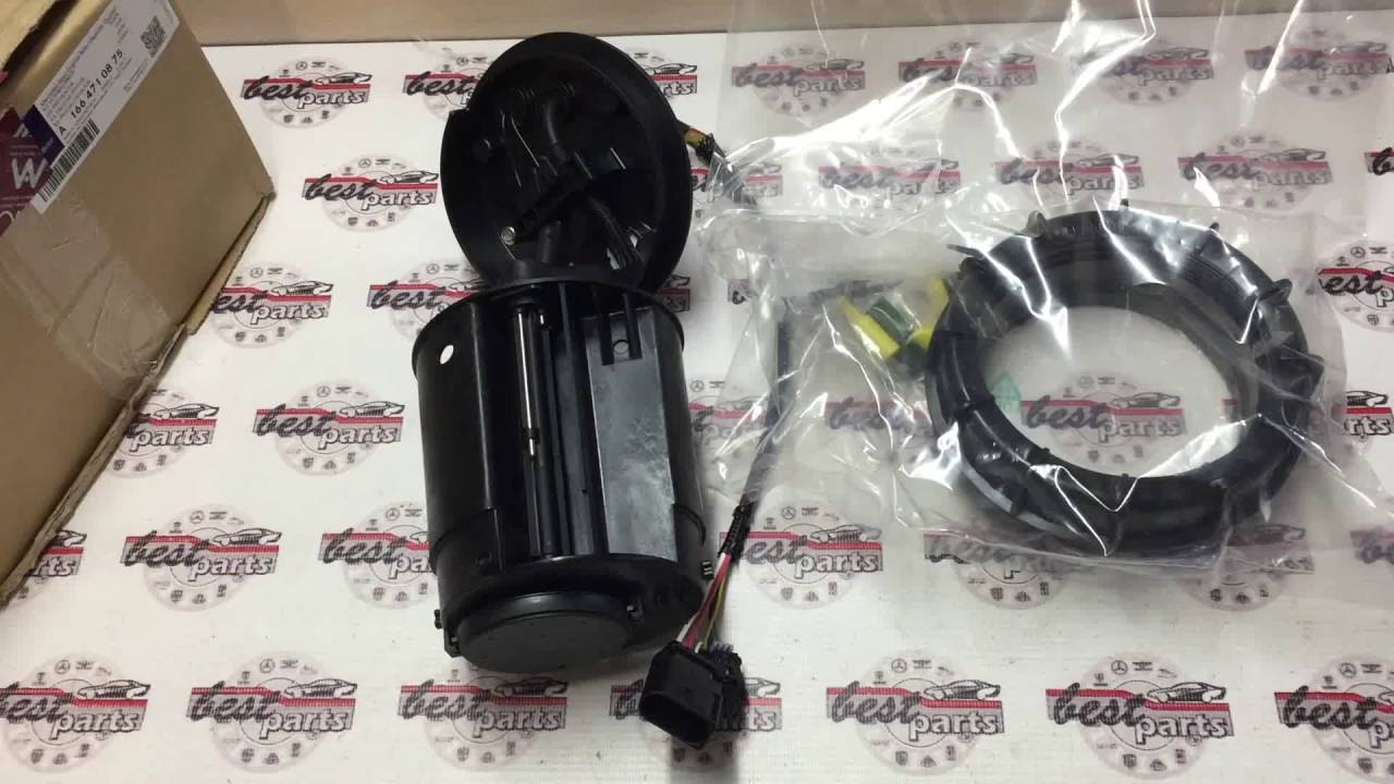 A1664710875 Нагреватель жидкости AD Blue Mercedes GL X166 - YouTube