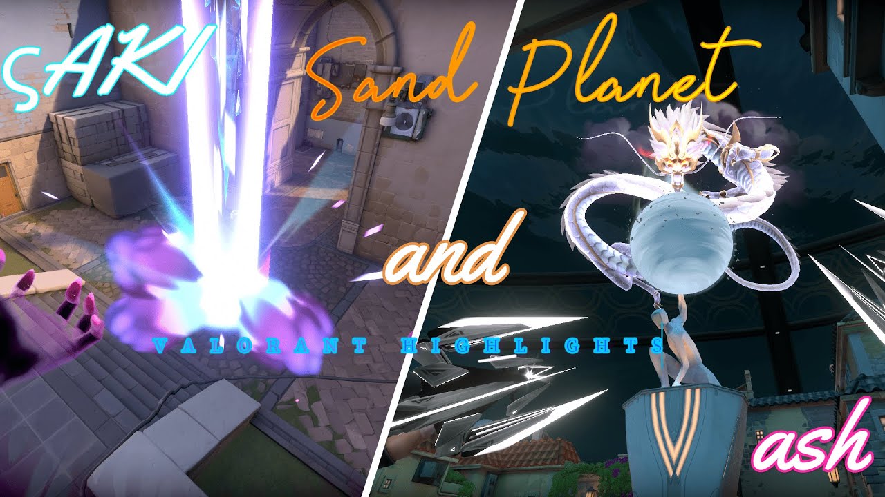 【砂の惑星/LowFat×おん湯】ςAKI＆ash valorant highlights - YouTube