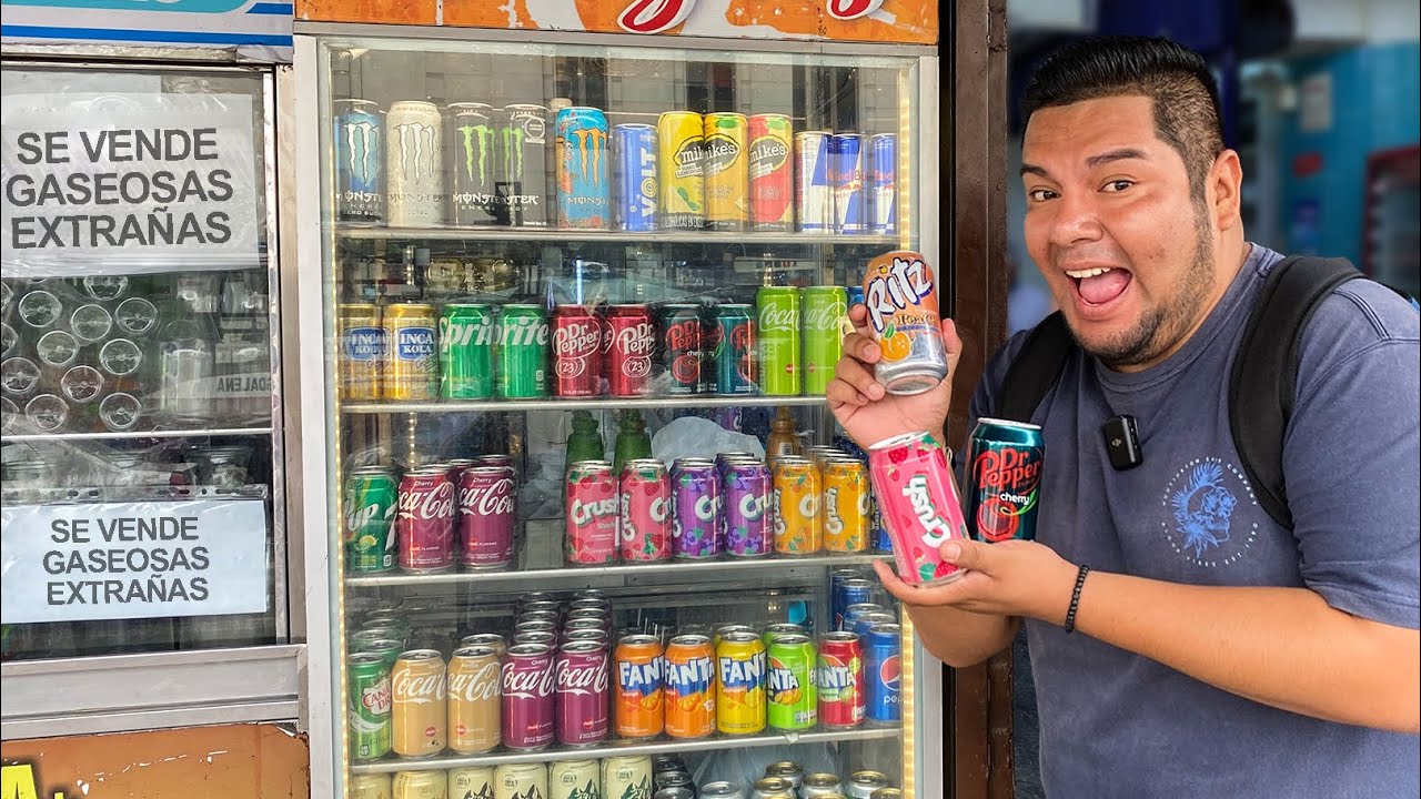 Probamos todas las raras GASEOSAS EN LATA | @guiadebolsilloo ft ...