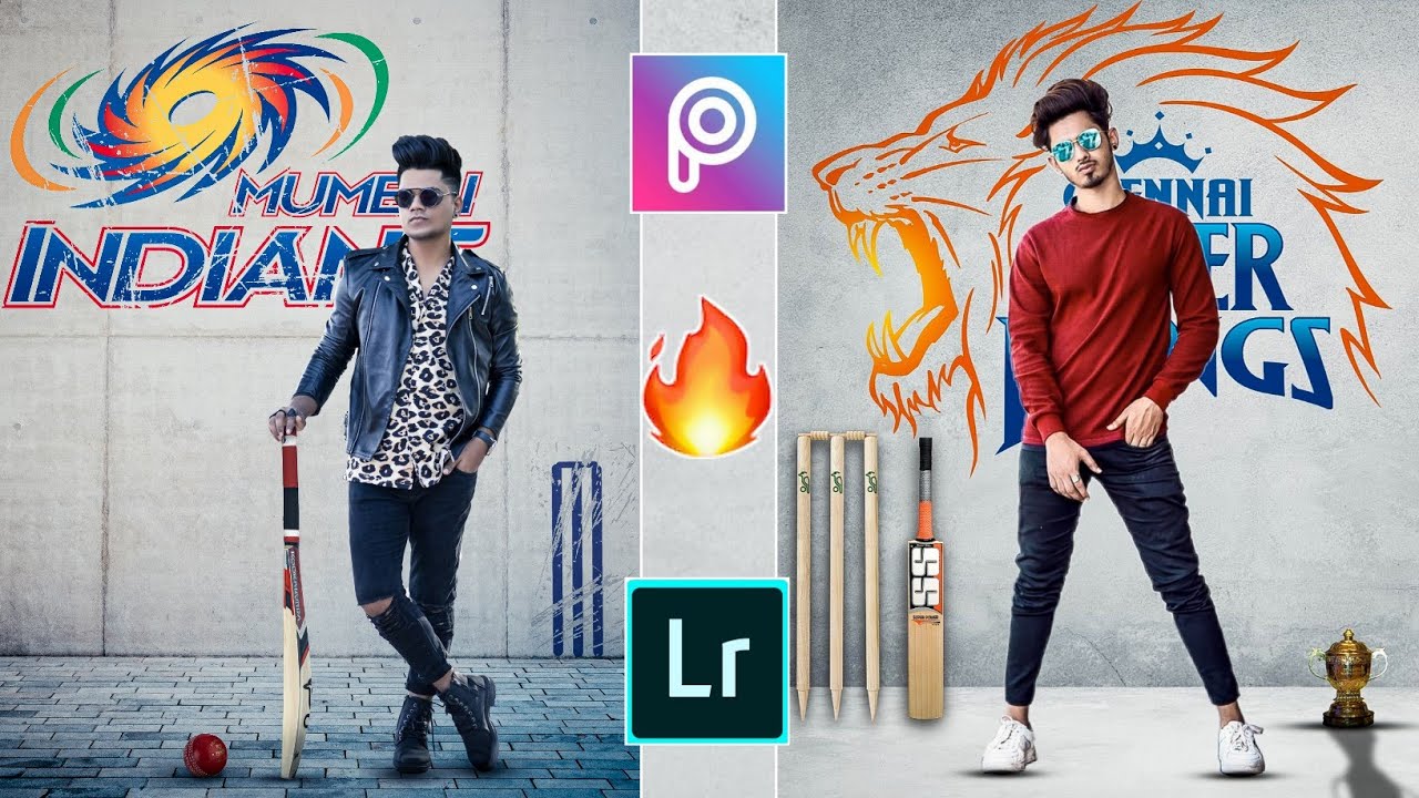 IPL Team Photo Editing Tutorial 2020 in PicsArt | Picsart Photo Editing ...