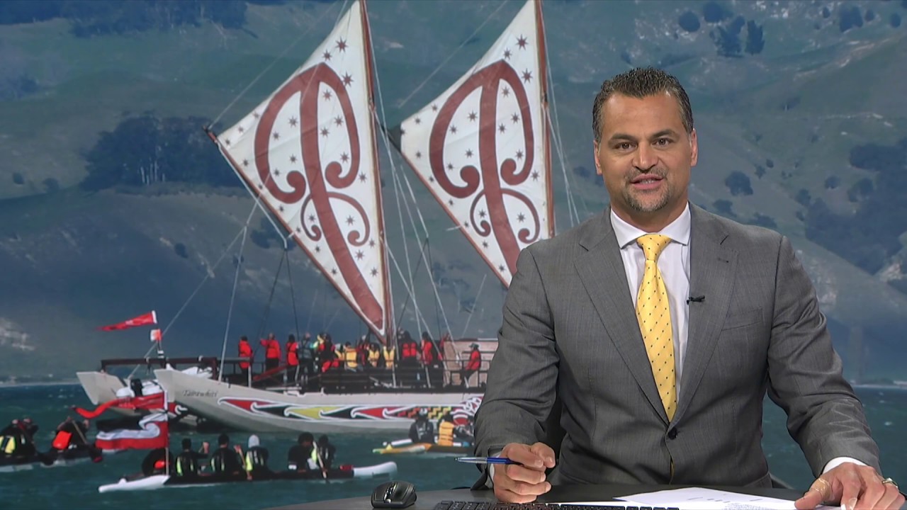 Tuia 250 voyage reaches final destination in Te Mahia - YouTube