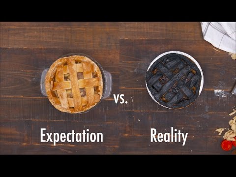 Holiday Baking: Expectation vs. Reality | HelloGiggles - YouTube