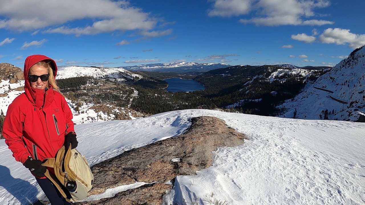 Donner Summit hike- at the top - YouTube