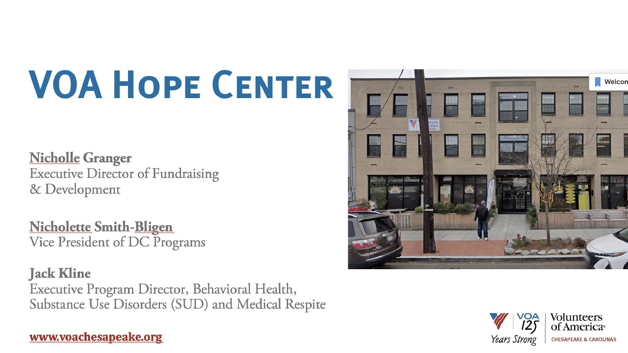 VOA Hope Center (DC) Virtual Program Tour - YouTube