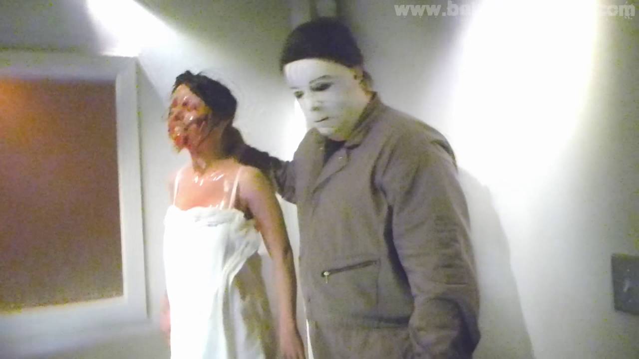 Halloween II: Hell Comes to Haddonfield Maze HHN Hollywood 2016 ...